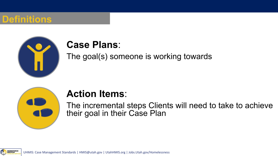 Case Management Standards – Utah HMIS